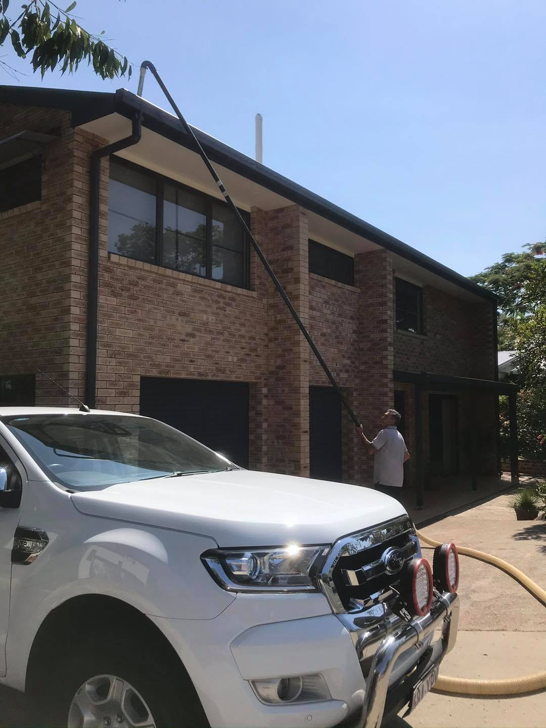 Professional durable stainless steel gutter vacuum platform